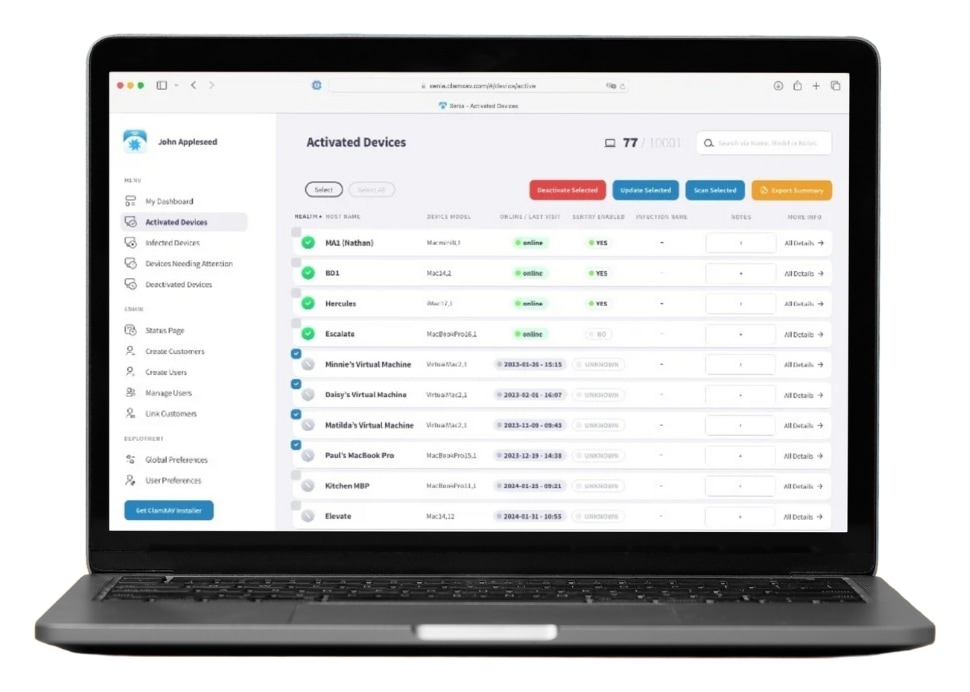 ClamXAV | Introducing Xenia Remote Management Console for ClamXAV
